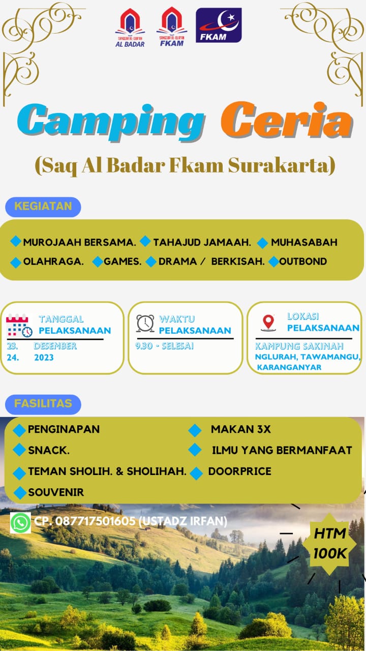 Camping Ceria – FKAM